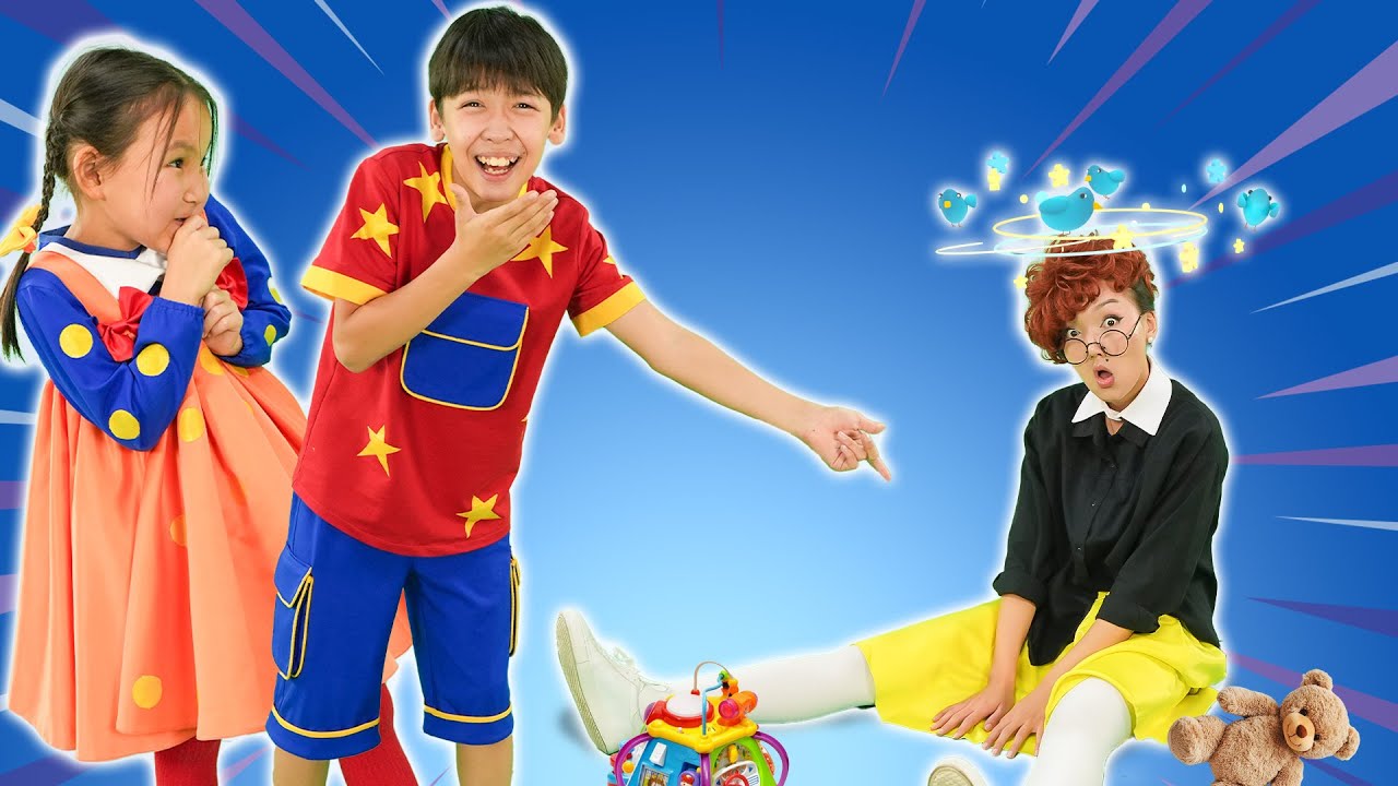 When Parents Are Away 👩‍ ️‍👨 | Crazy Nanny Song | Hokie Pokie Kids ...
