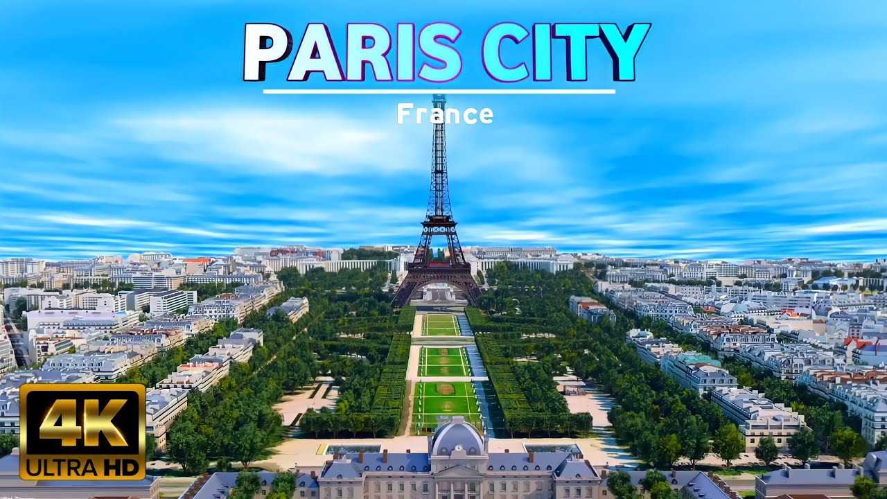 Paris City 4K Drone View | Paris City Tour 4K | Paris France Aerial ...