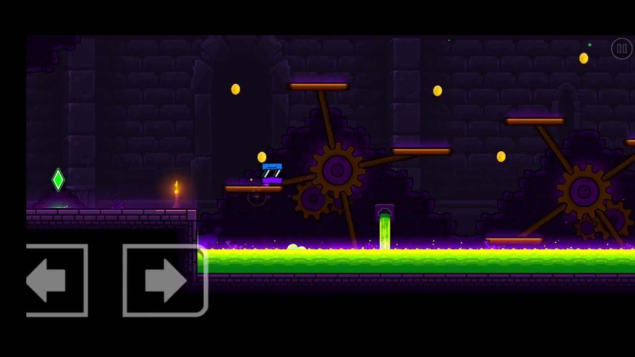 GEOMETRY DASH 2 2 THE TOWER LEVEL 1😆😃 - YouTube