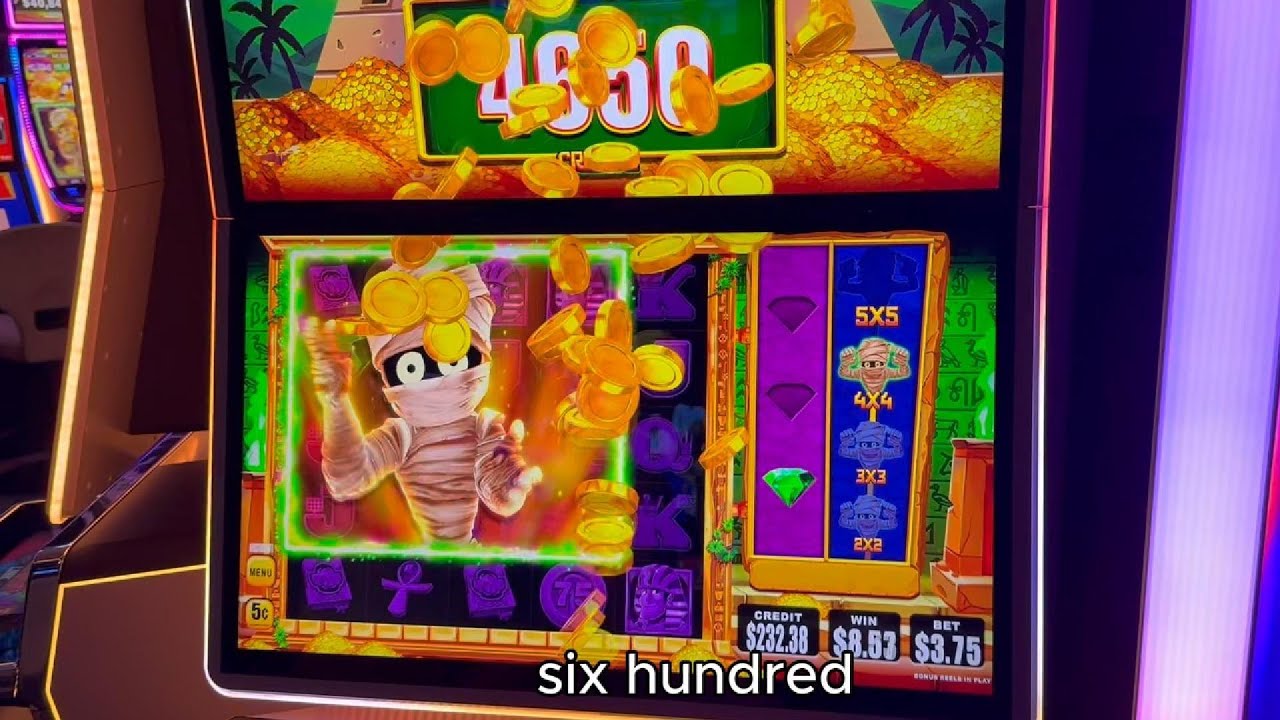 This Mo Mummy Slot Machine Is UNBEATABLE Right Now! - YouTube