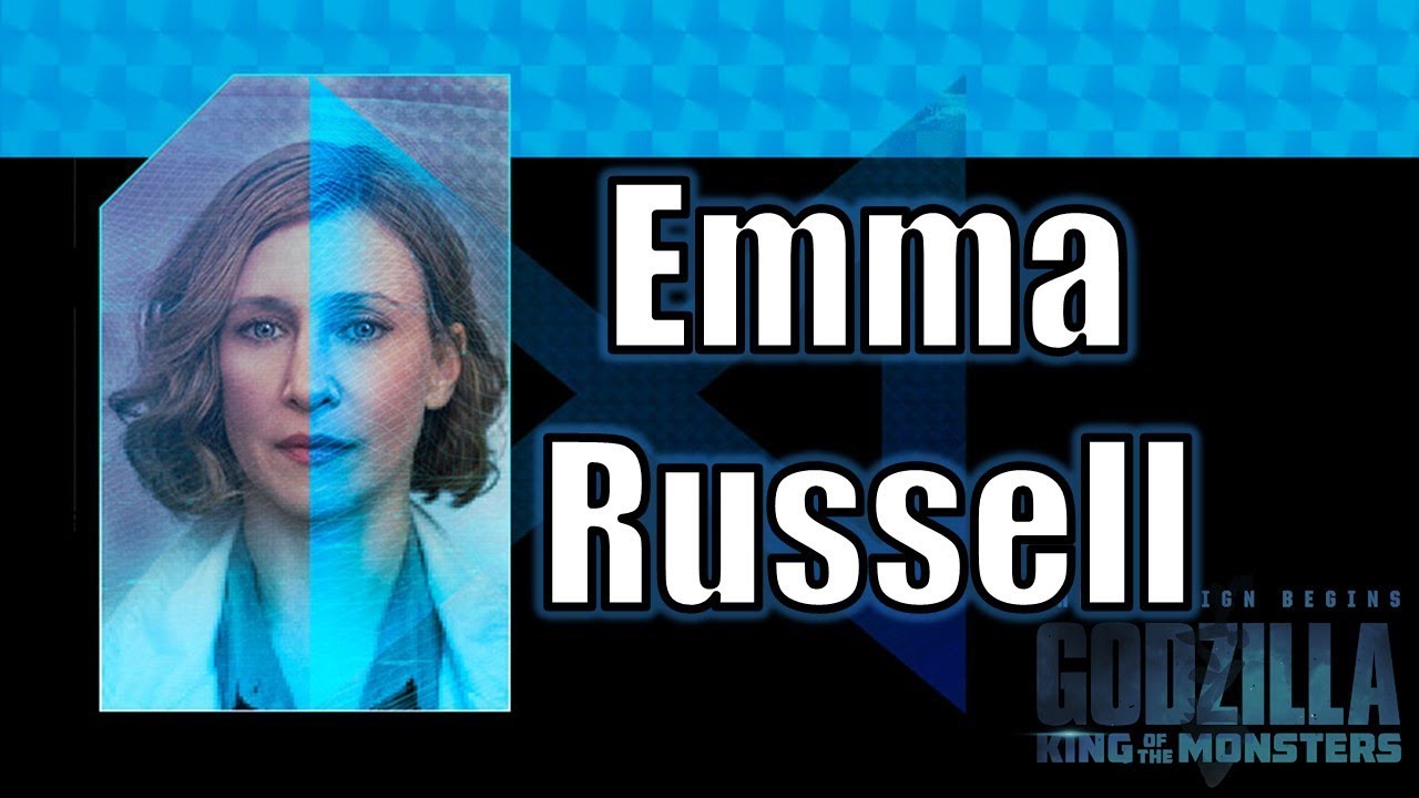 Perfil: Emma Russell | Godzilla King of the Monsters - YouTube