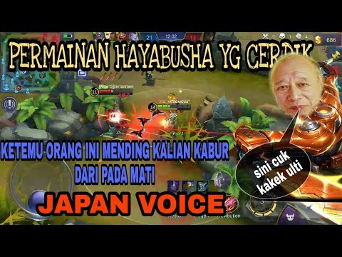HAYABUSHA TITISAN KAKEK SUGIONO!! JAPAN VOICE - MOBILE LEGEND