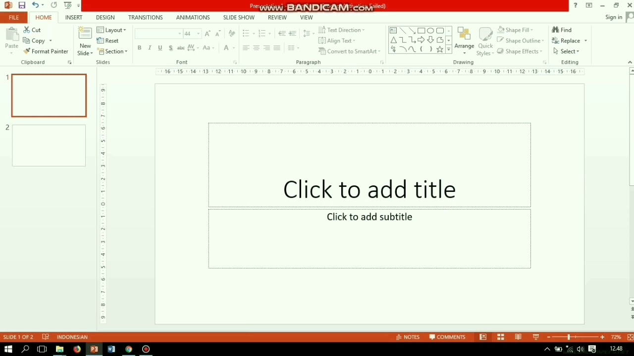Penjelasan Menu Bar dan Toolbar pada Microsoft Powerpoint - YouTube