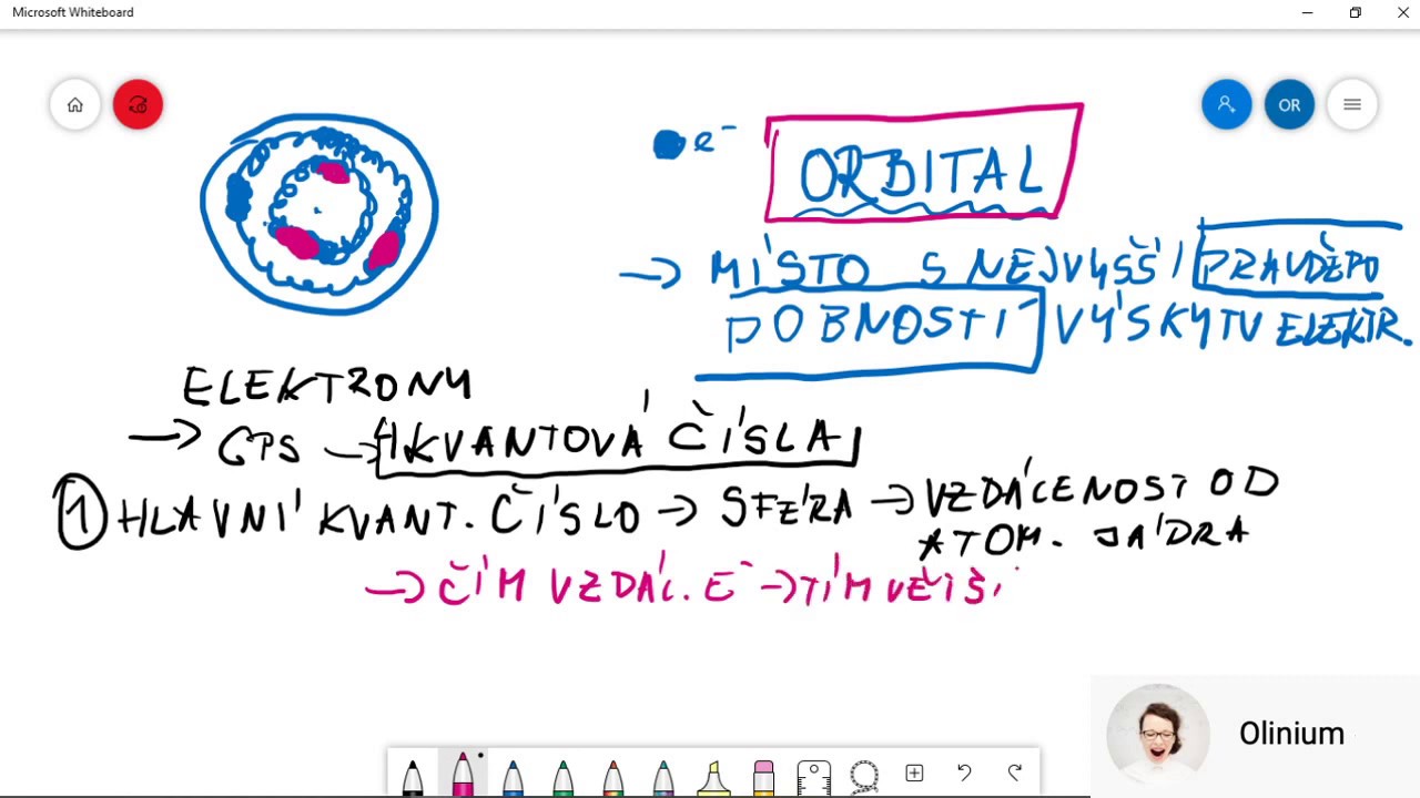 LIVE: Orbitaly, kvantová čísla a elektony - YouTube