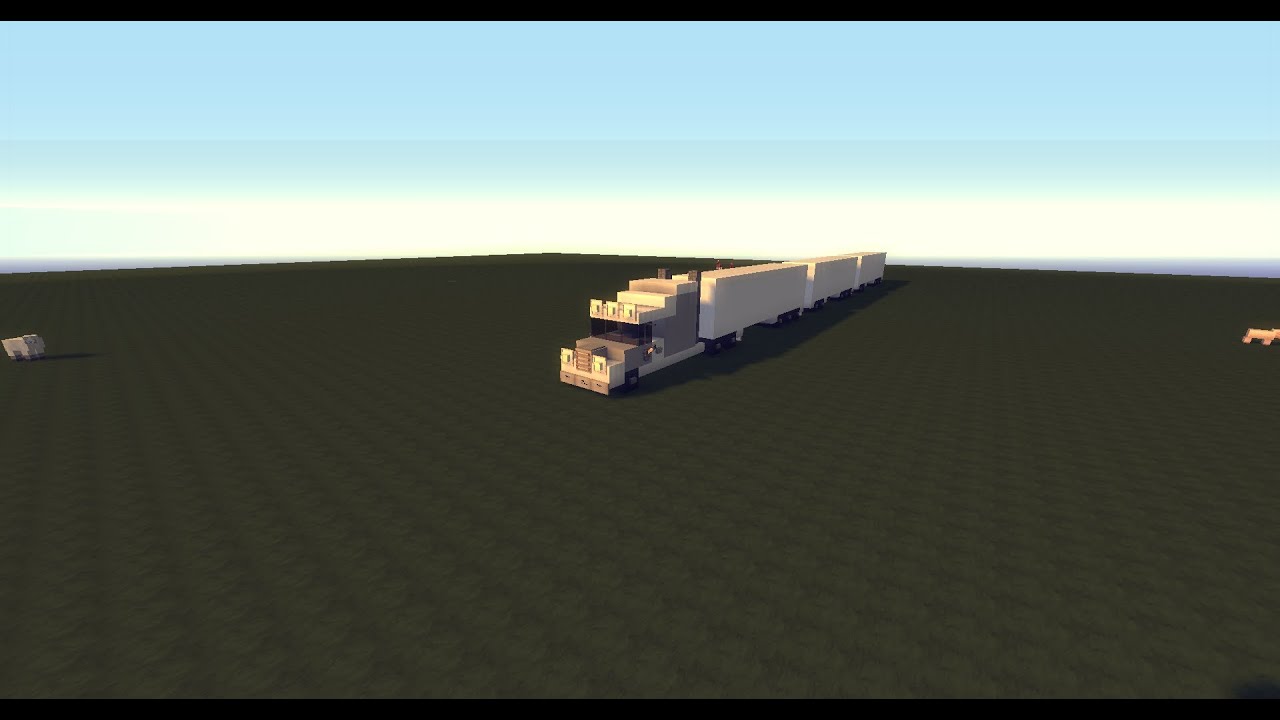 Minecraft | Lets Build a Road Train - YouTube