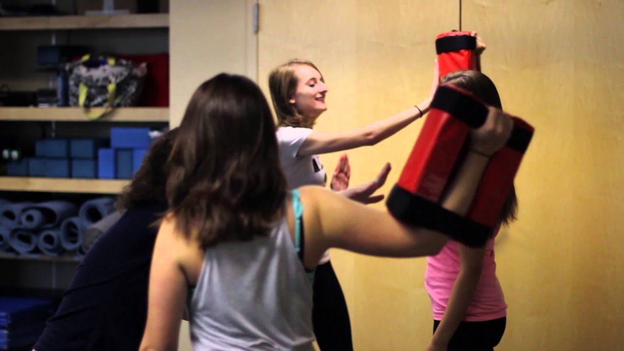 The R.A.D. systems of self defense offered to women at PSU-LV - YouTube