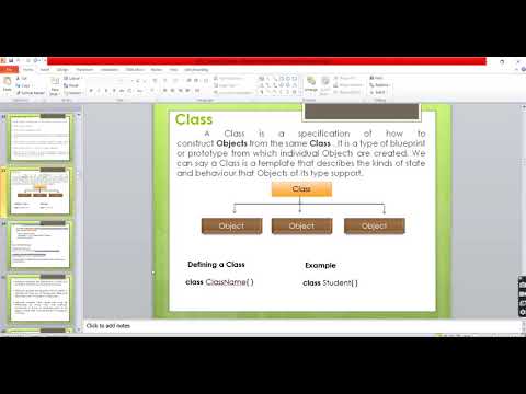 Introduction to Class in Csharp (C#) Dotnet - YouTube