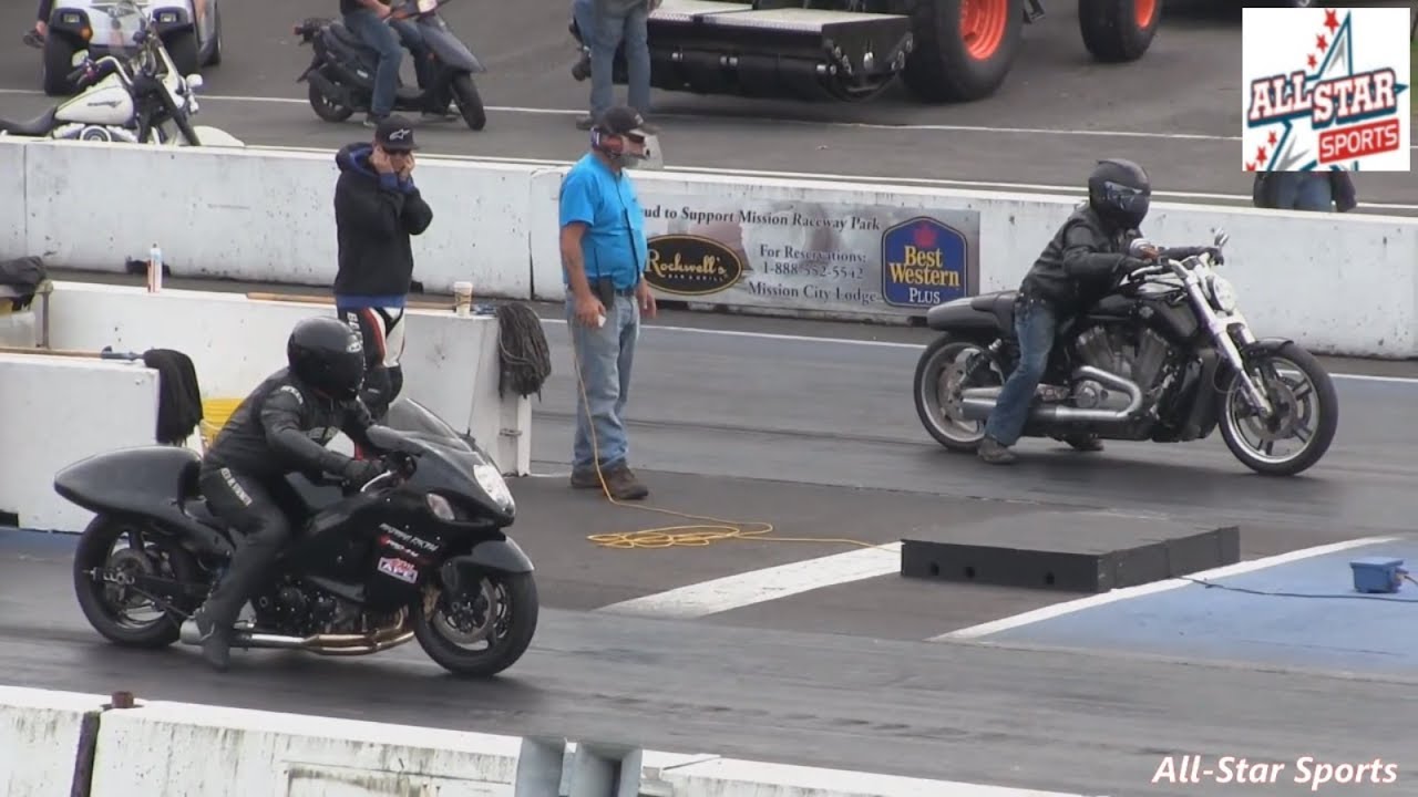 Suzuki Hayabusa vs Harley Davidson |Drag Racing ᴴᴰ - YouTube