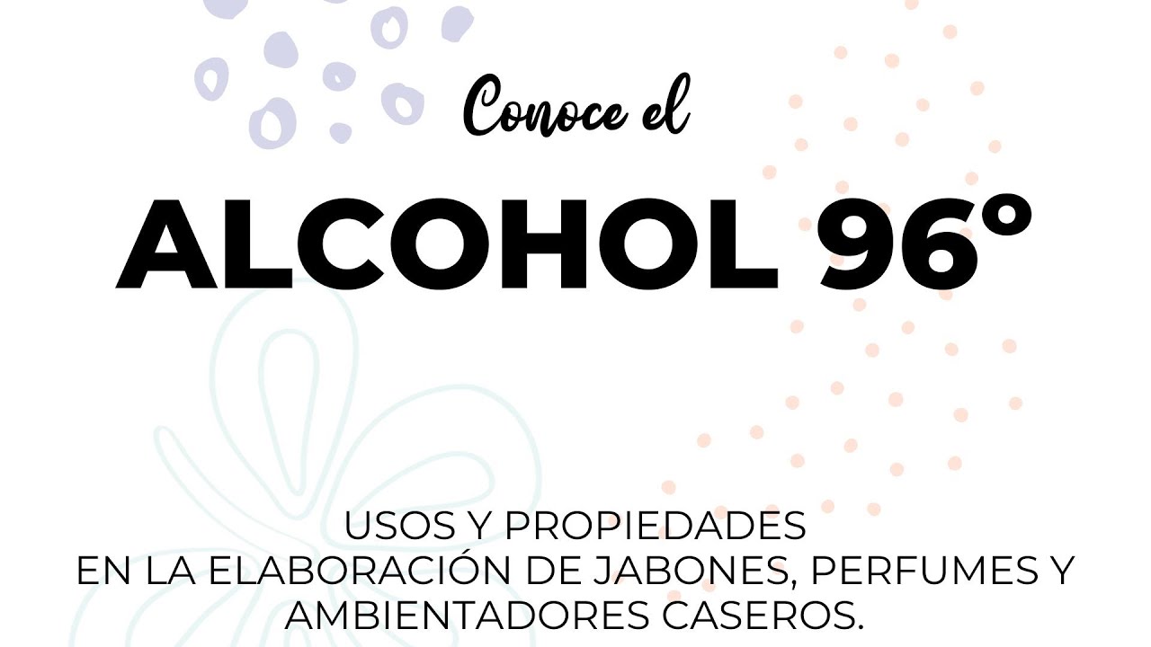Para que utilizamos el Alcohol 96 - YouTube