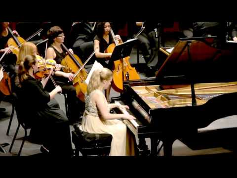 David Lockington conducts Mozart's Piano Cto No 20 Mvt 1