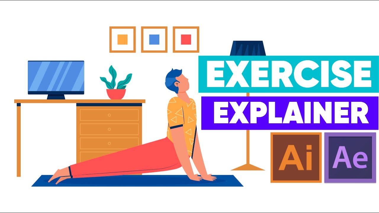 How To Animate Exercise Explainer | Explainer Video Tutorial ...
