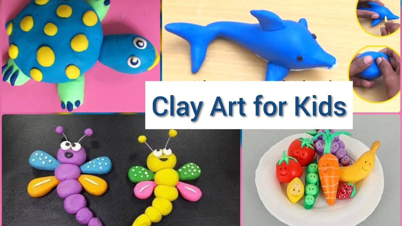 Clay Art for Kids | Clay Art | clay art for kids easy | clay videos ...