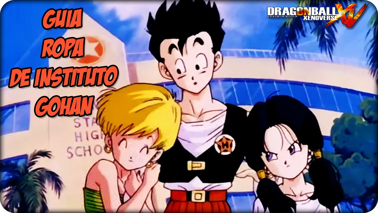 Dragon Ball Xenoverse:Guia conseguir ropa de instituto de Gohan - YouTube