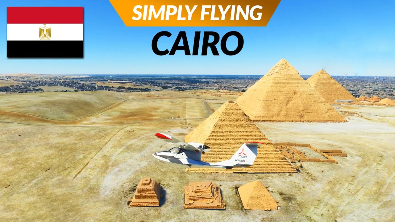 Flight Simulator 2020 Cairo - Egypt - YouTube