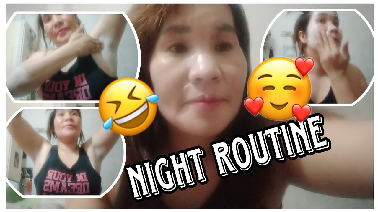 NIGHT ROUTINE | EMZ VLOG - YouTube