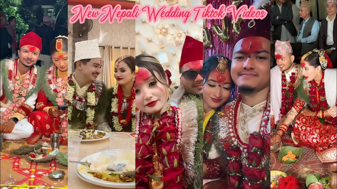 New Nepali Wedding Tiktok Videos • Cute Bride & Groom Tik Tok • 7 - YouTube