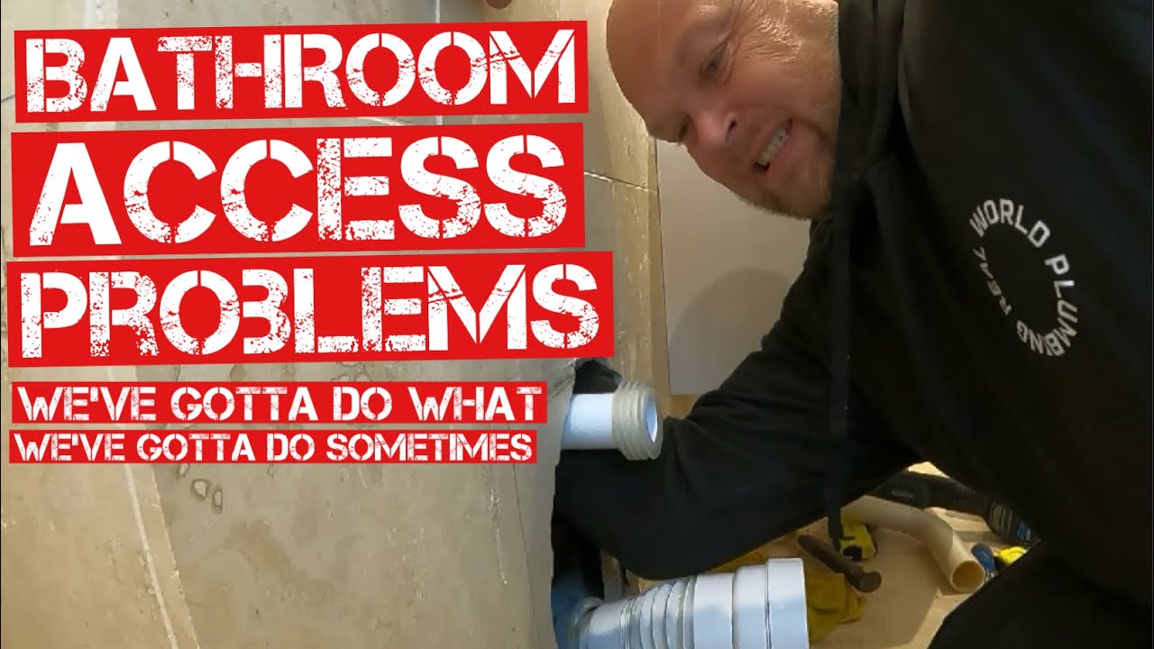 BATHROOM PROBLEM...Leaking TOILET & BATH tap issues | REAL WORLD PLUMBING - YouTube