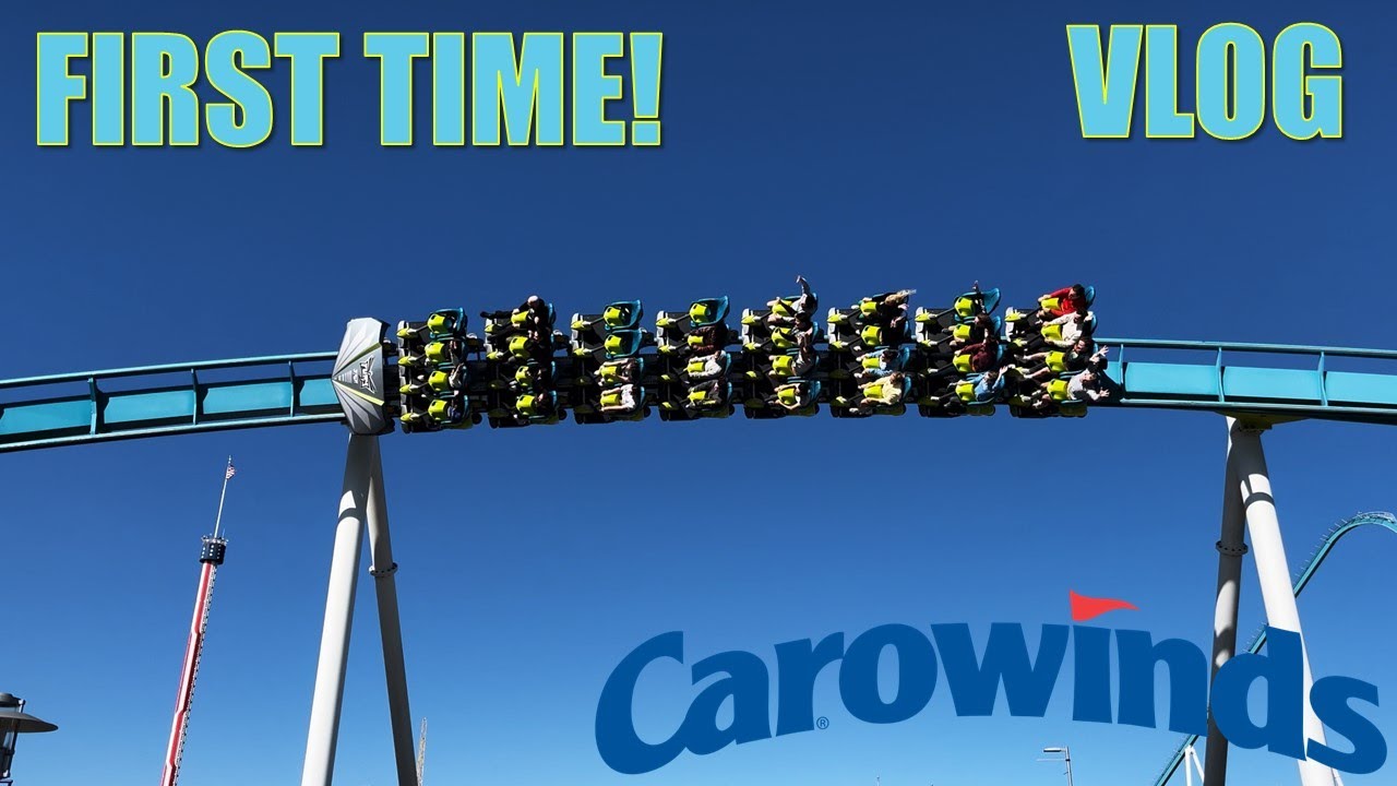 First Time Rides on Fury 325! Carowinds Opening Weekend March 2024 Vlog ...