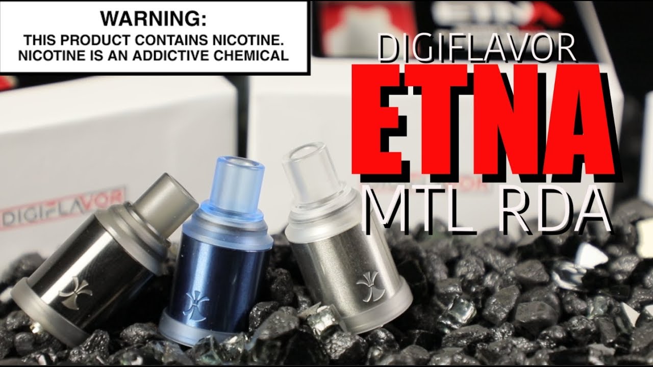 ETNA 18mm MTL RDA By Digiflavor X Giuseppe Pappalardo X Salvatore ...