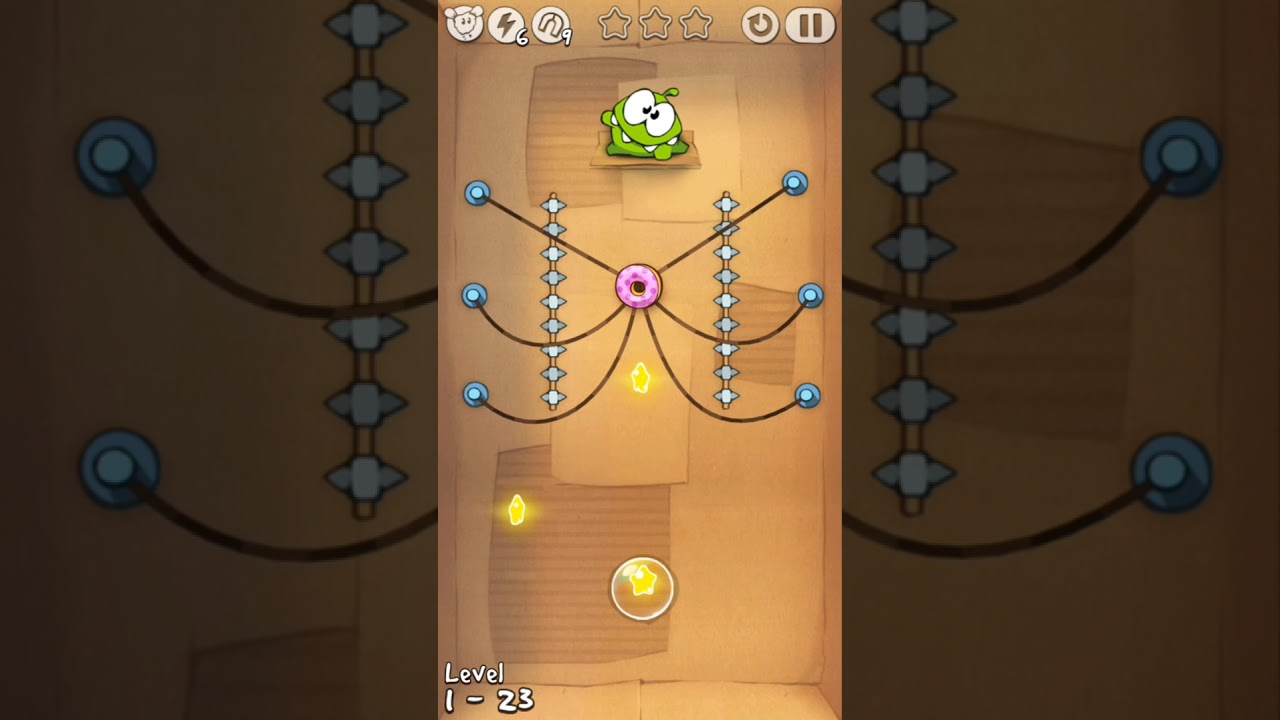 Cut the Rope Cardboard Box Part 23 - YouTube