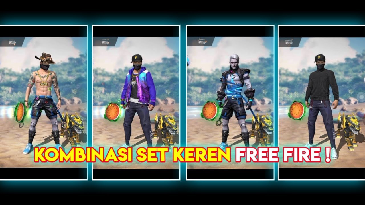 Set keren Free Fire terbaru - FREE FIRE BATTLEGROUND - YouTube