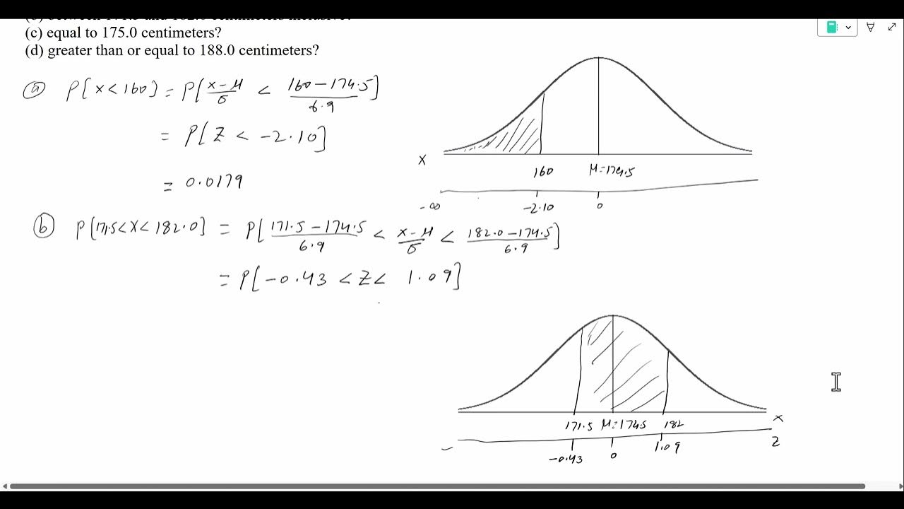 normal-distribution-the-heights-of-1000-students-are-normally