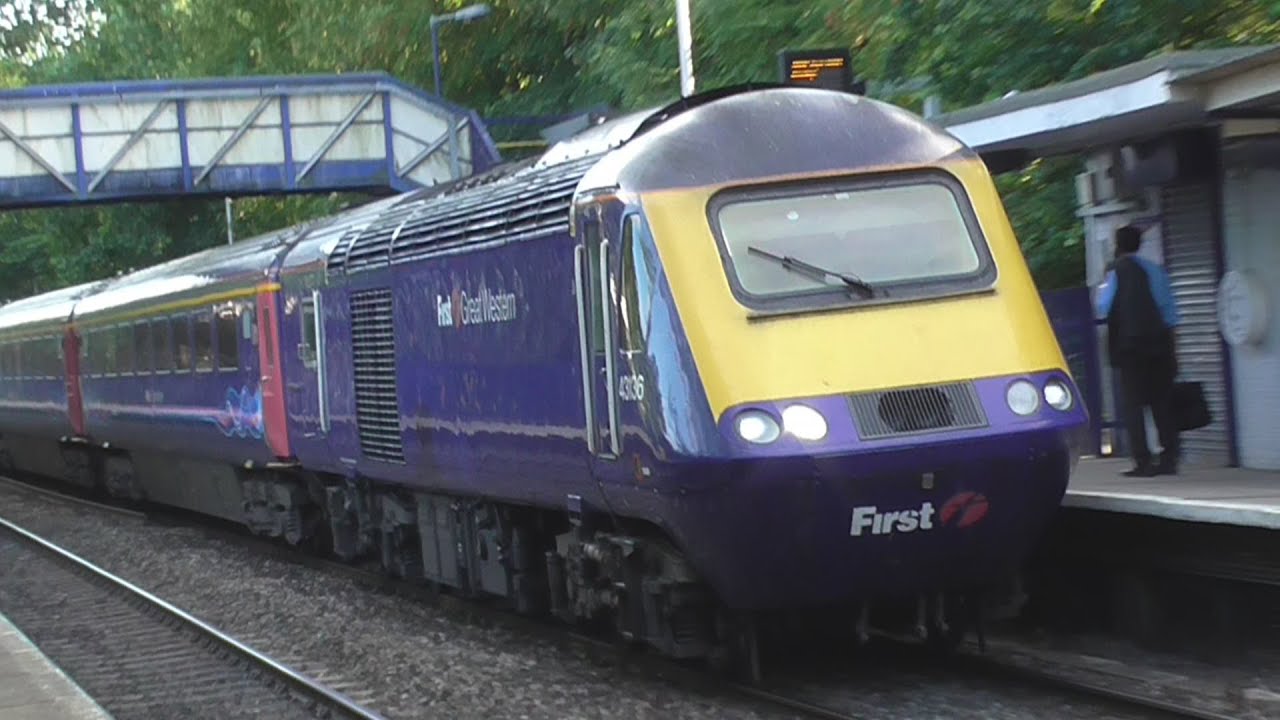 FGW HSTs At Reading West Station - YouTube