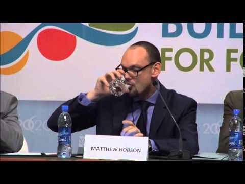 Side Event - Matthew Hobson on Social Safety Nets in Africa - YouTube