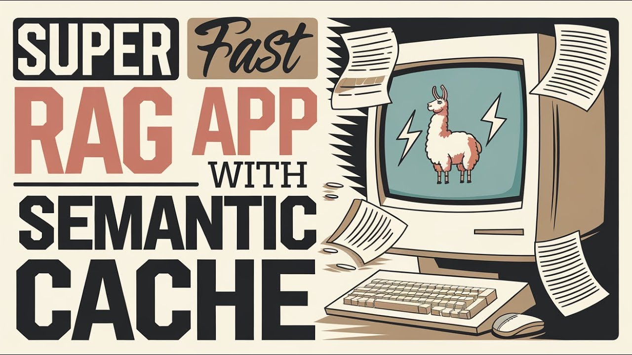 Super Fast RAG app with Semantic Cache (Optimized RAG) - YouTube