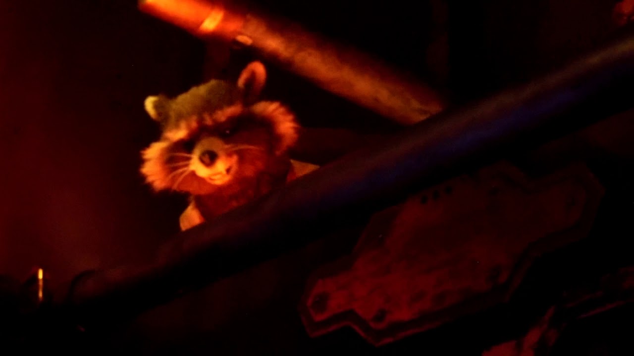 Guardians of the Galaxy: Mission BREAKOUT Preshow with Rocket Raccoon ...