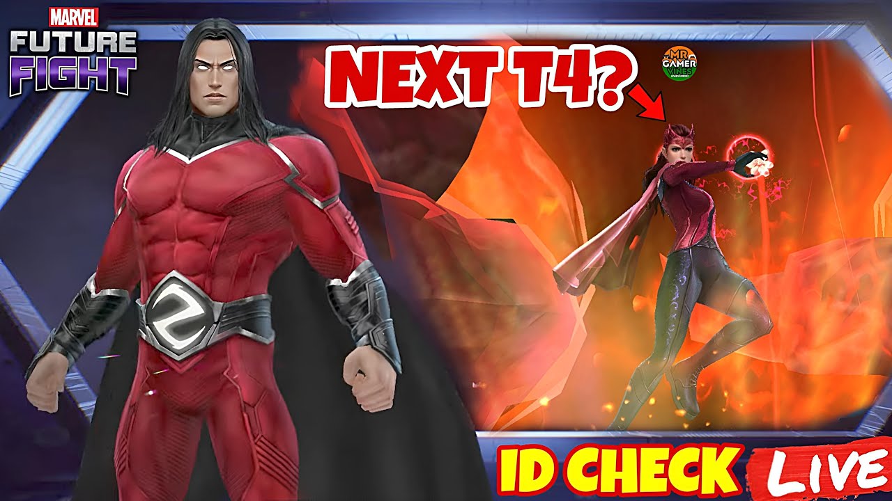 Next T4? Wanda Or Vision 🤔 | id Check Live 🔴 | Marvel future fight ...