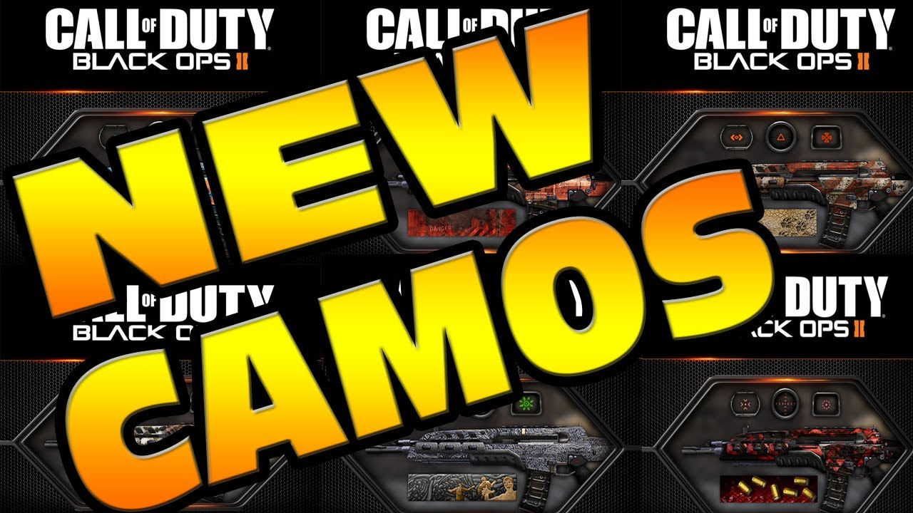 "HAMMAGE" Black Ops 2 NEW CAMOS - Pack-A-Punch, Aqua, Glam & MORE ...