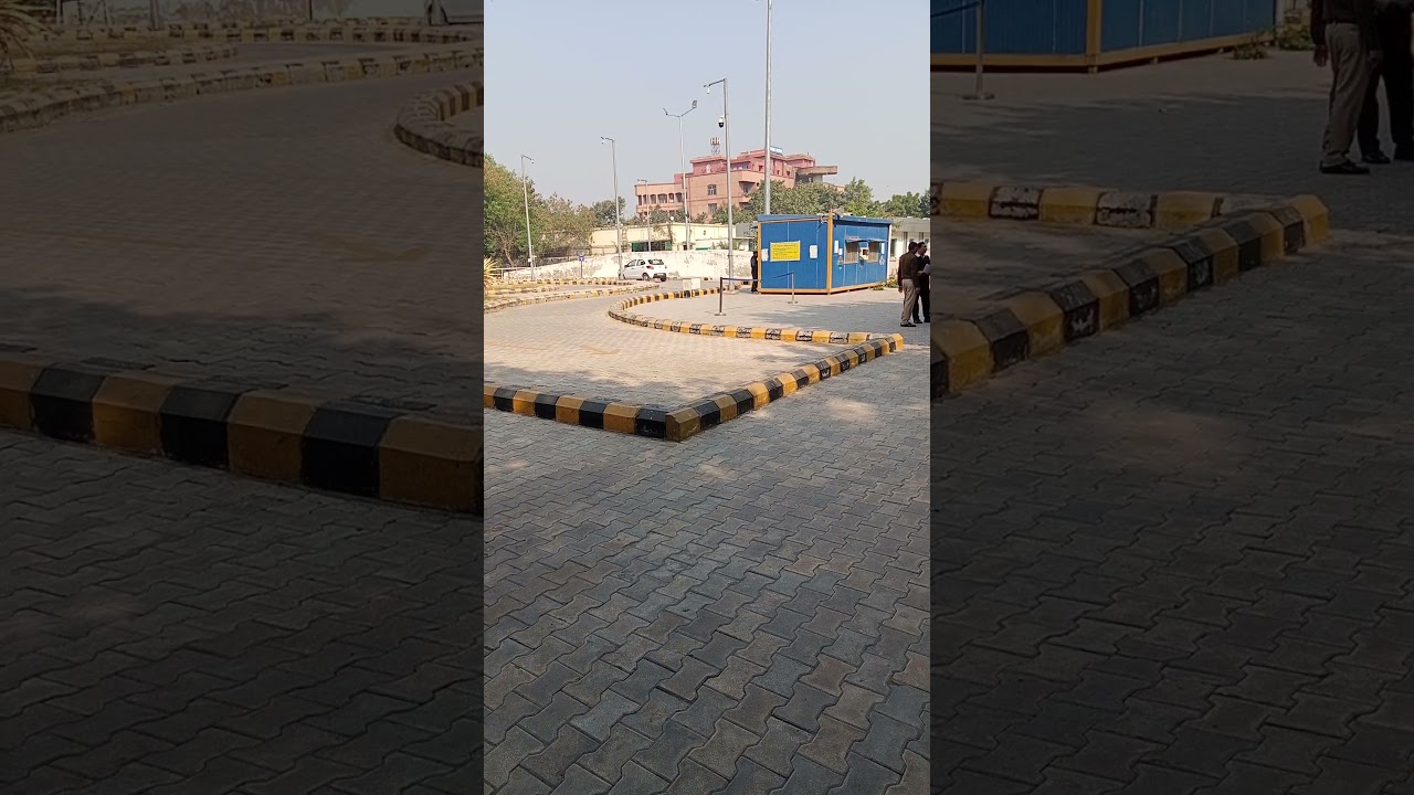 Authority Mayur Vihar Driving Test Track - YouTube