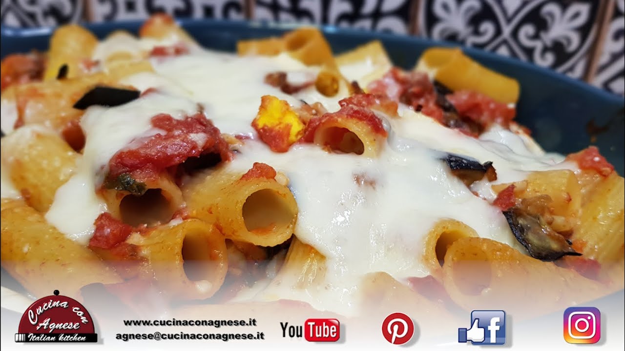 Cucina con Agnese - 158. Pasta 'ncasciata -Sicilian Recipe - YouTube