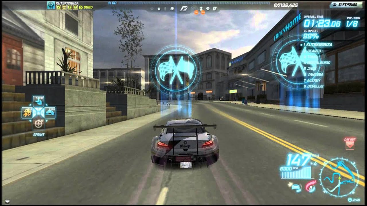NFS World - Overview - BMW Z4 GT3 "Team Need for Speed" edition - YouTube