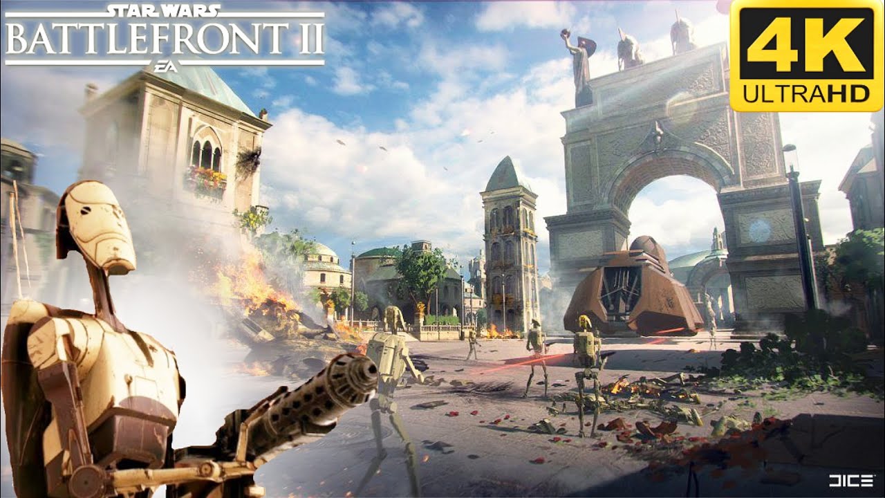 BATTLE OF NABOO: Battle Droids vs Galactic Republic - Star Wars ...