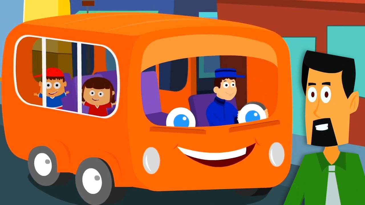 Lagu Bus untuk Anak-anak Dengan Aksi Dalam Bahasa Indonesia - YouTube