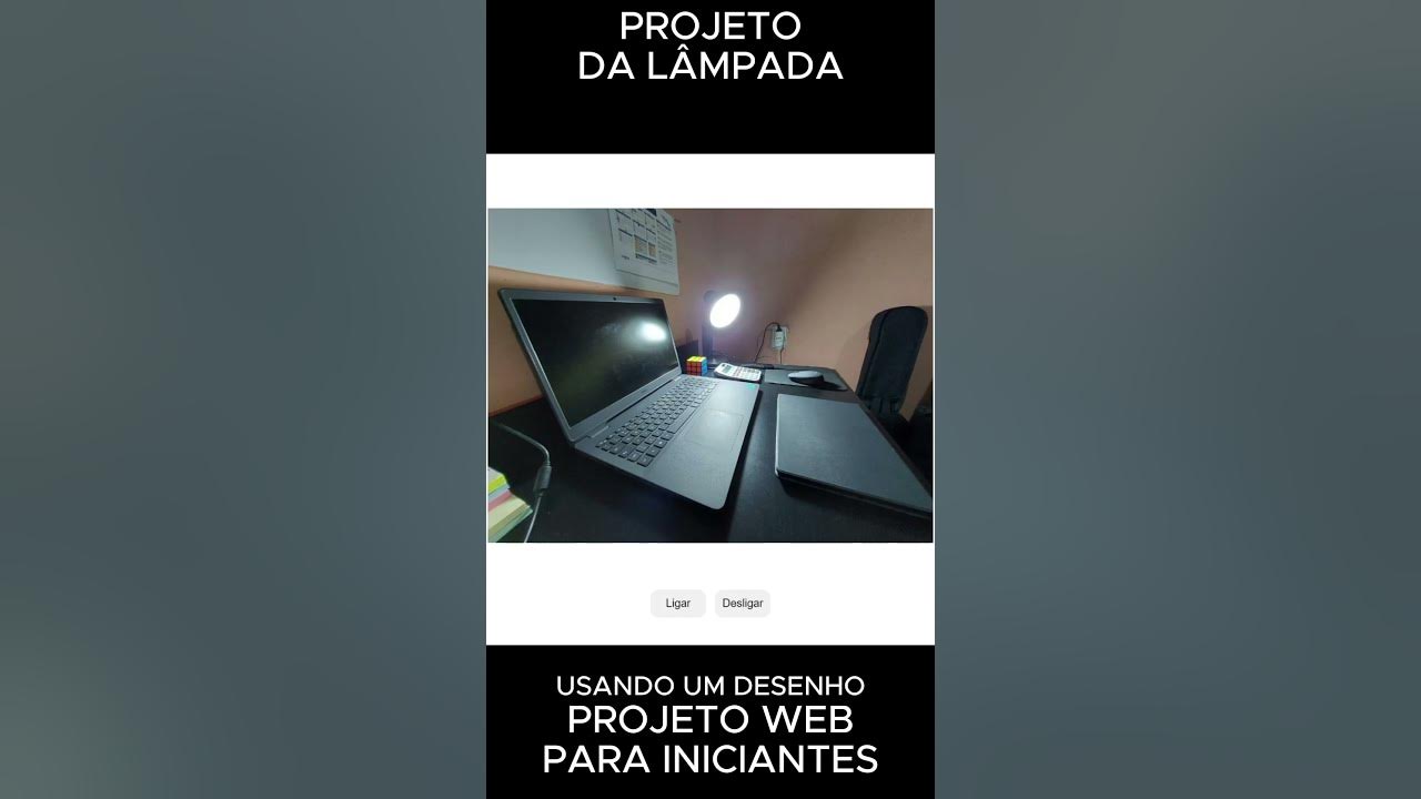 PROJETO DA LÂMPADA COM HTML, CSS E JS, TUTORIAL COMPLETO NO CANAL. - YouTube