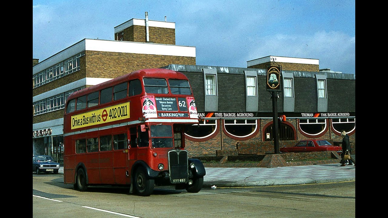 THE FINAL DAYS OF LONDON TRANSPORT RT BUSES ON ROUTE 62 - YouTube