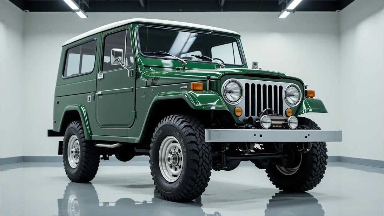 รีวิว 2025 Mitsubishi Jeep J53 คลาสสิกขับสี่ล้อ แรง บึกบึน พร้อมลุยทุก ...