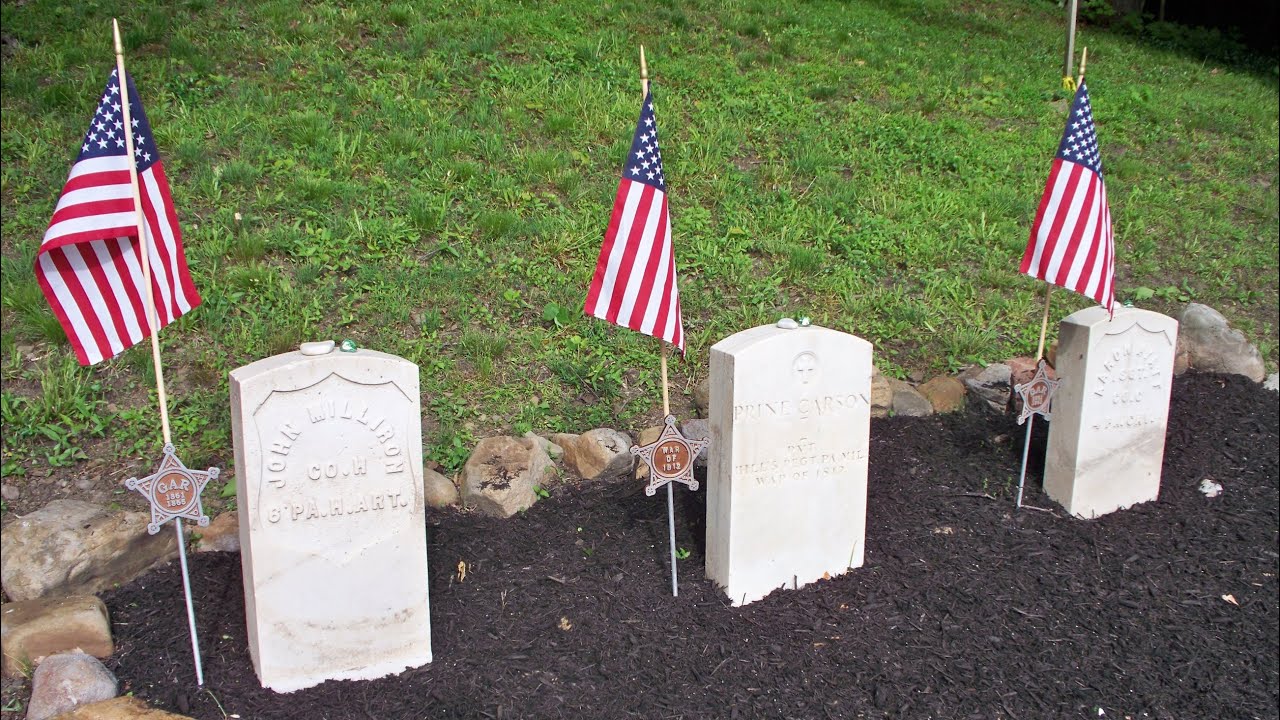 A Tour of the Old Saltsburg Cemetery - YouTube
