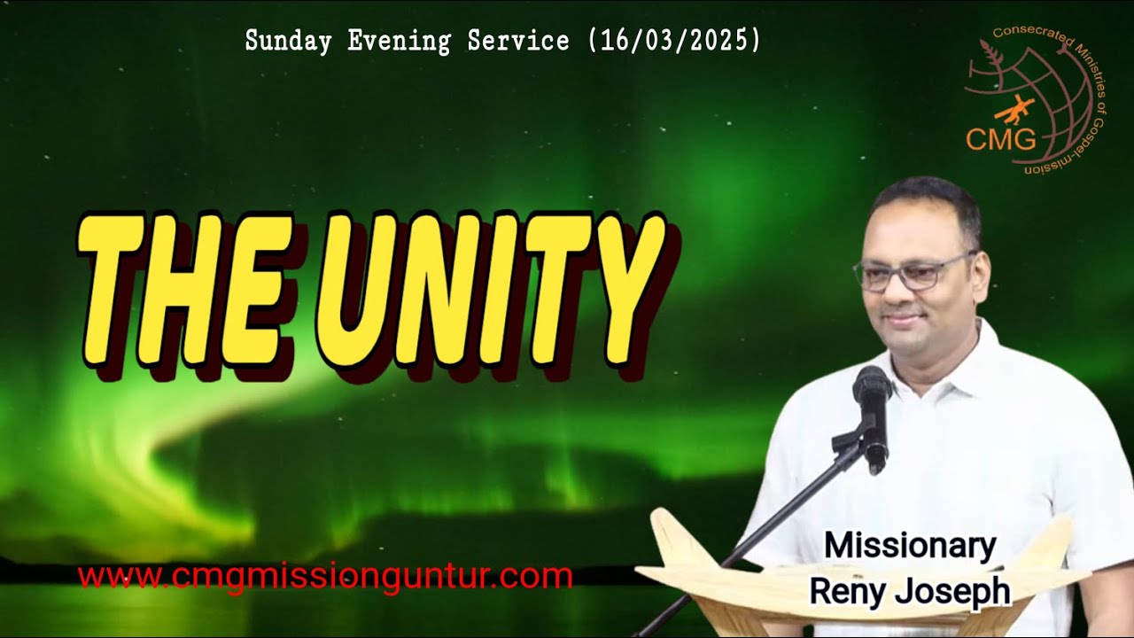 The Unity || Sunday Morning Service || 16-03-2025 || - YouTube