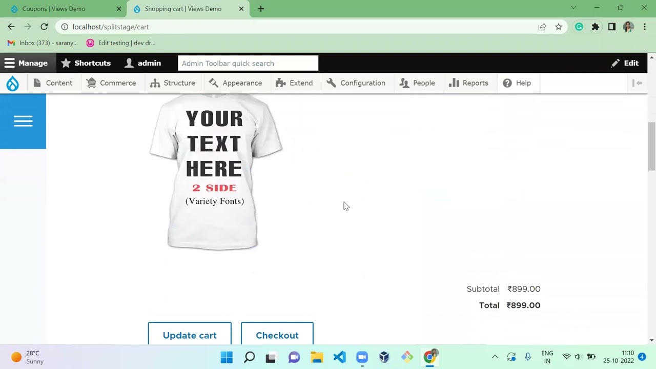 Add Percentage Off Each Matching Product Coupons Under Promotion In Drupal Commerce D4drupal