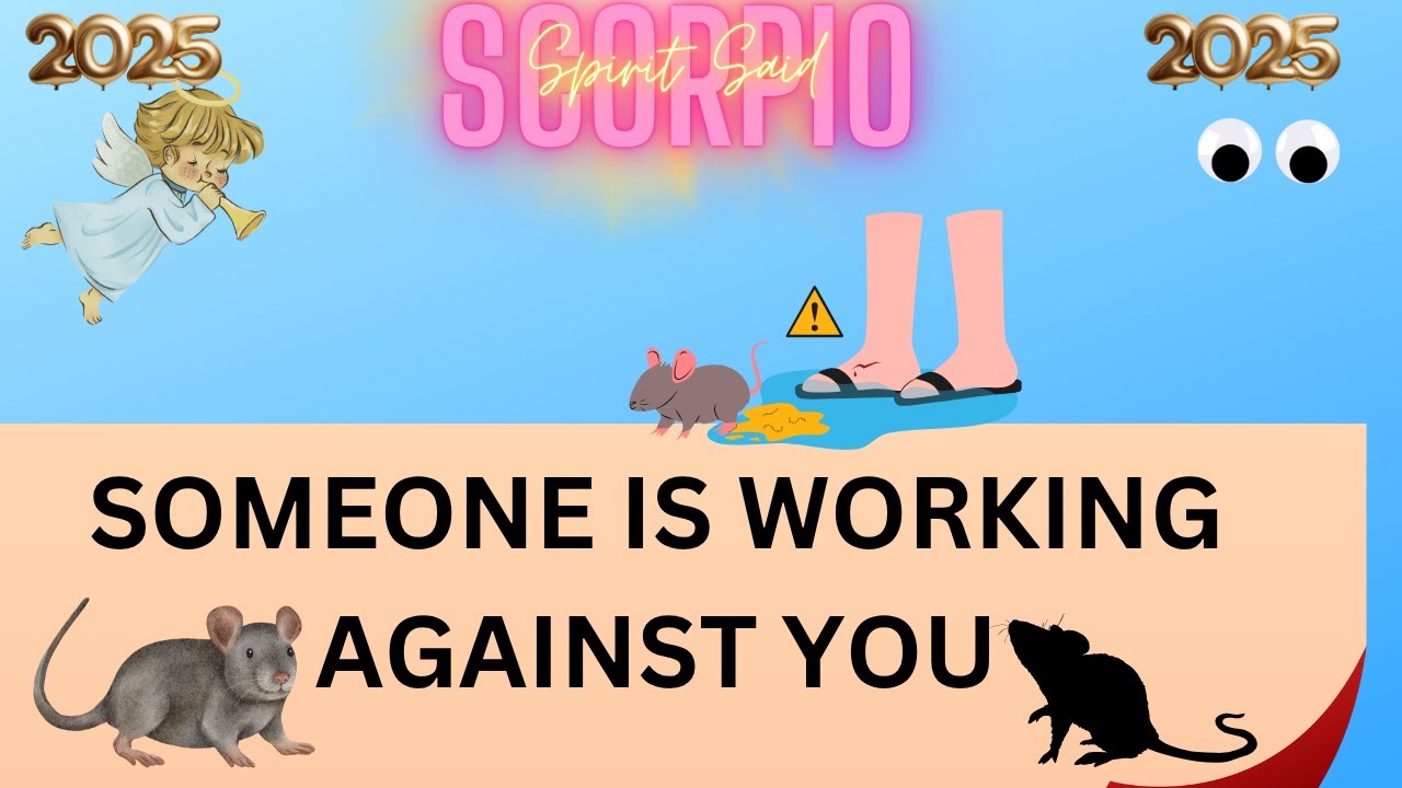 SCORPIO♏A rat🐀 IS GOING OUT OF YOUR LIFE⚰️💯A MUST SEE👀#scorpiotarot # ...