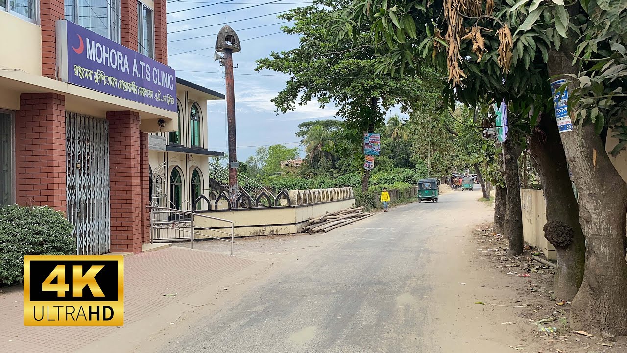 Bangladesh, Chittagong 4K Walking Tour 2023 || Uttar Mohora, Chandgaon ...