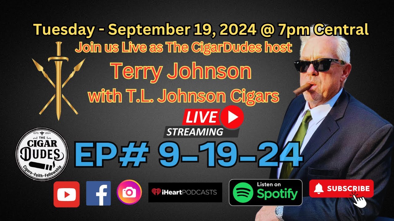 EP# 9-19-24 Join us live as we host Terry Johnson with T.L. Johnson ...