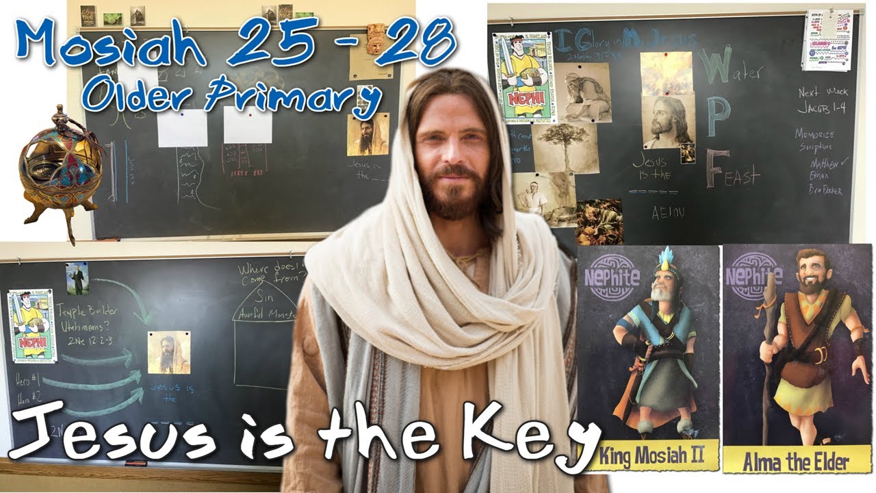 Mosiah Chapters 25 thru 28 for the Older Primary - YouTube