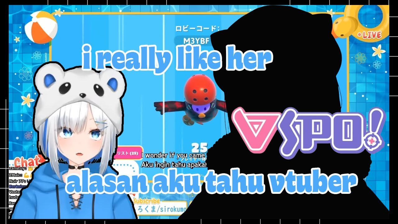 VSPO member that makes Sirokuma got into Vtuber【VSPO / Sirokuma / SUB ID / SUB EN (CC)】 - YouTube