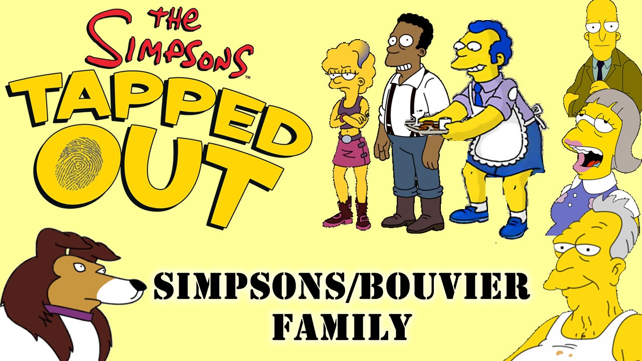 The Simpsons Tapped Out Completing Character Categories Simpsons ...