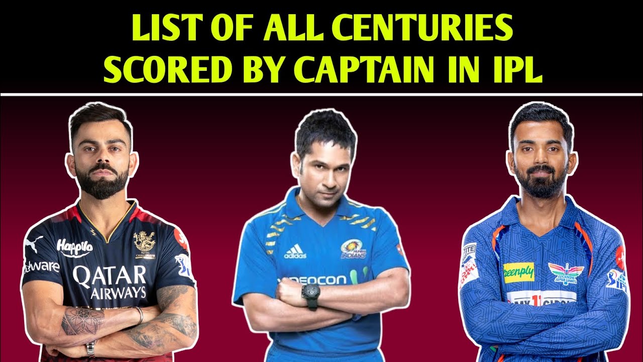 List of all centuries scored by captain in IPL | IPL मे कप्तान द्वारा ...